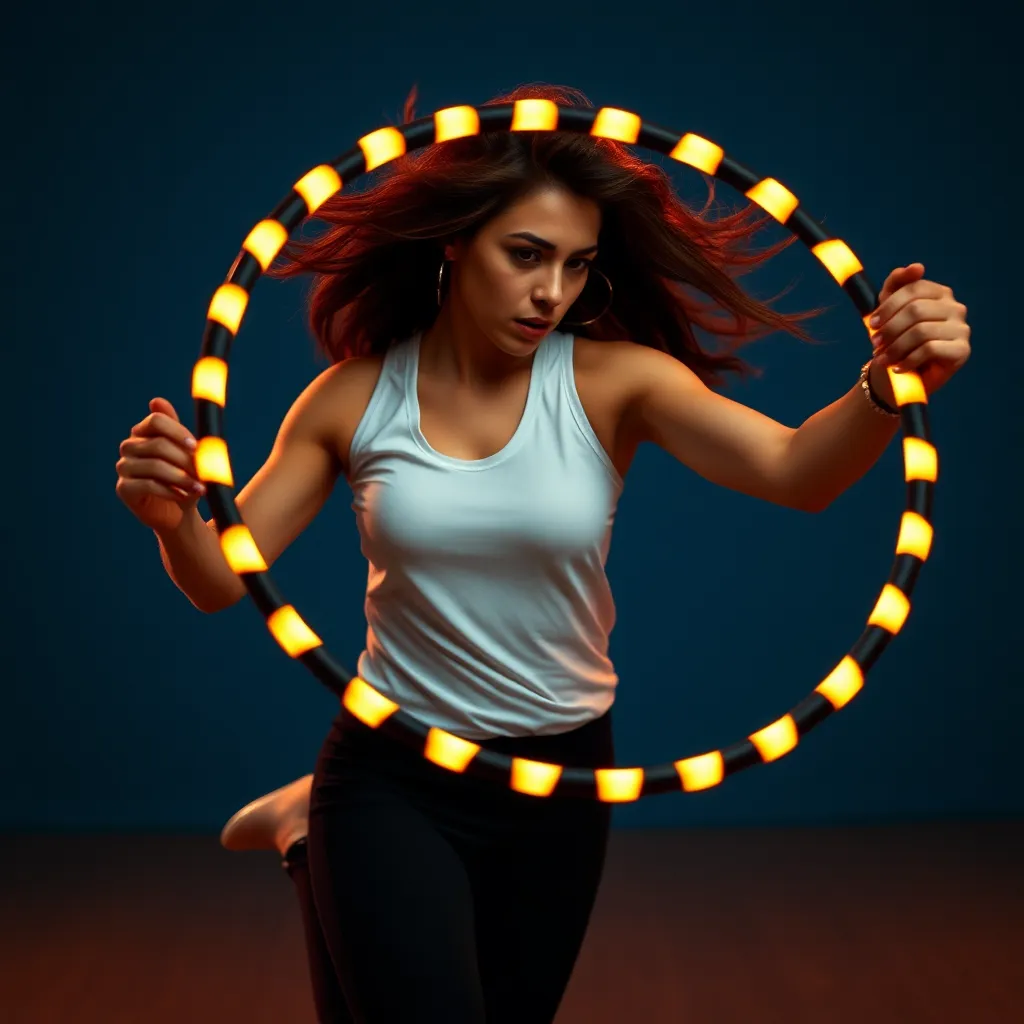 Calculate Calories Burned with a Weighted Hula Hoop